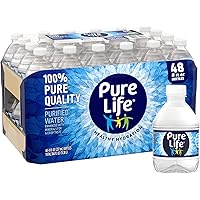 Amazon.com : Pure Life, Purified Water, 8 Fl Oz, Plastic Bottled Water ...