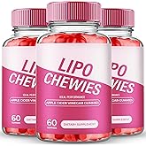 Amazon.com: (3 Pack) Lipo Chewies Gummies - Advanced Formula Supplement ...