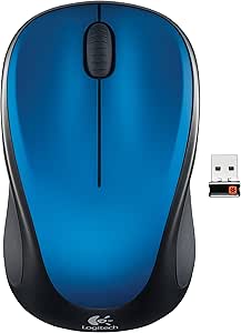 Amazon.com: Logitech Wireless USB Mouse M317 - Blue : Electronics