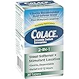 Amazon.com: Colace 2-In-1 Stool Softener & Stimulant Laxative Tablets ...