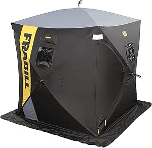 Amazon.com : Frabill Frontier Ice Shelter : Fishing Ice Fishing ...