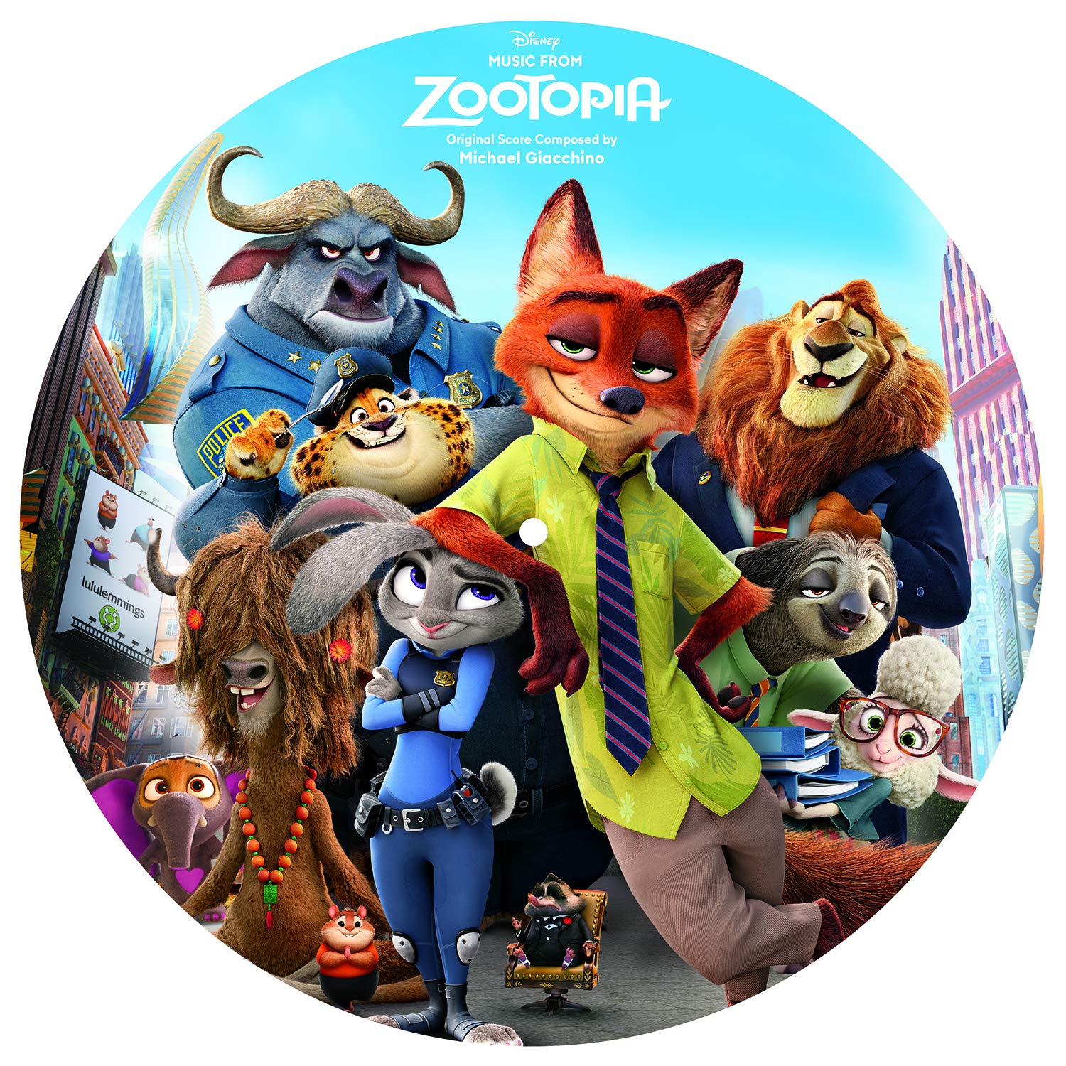 Michael Giacchino - Music From Zootopia [Picture Disc] - Amazon.com Music
