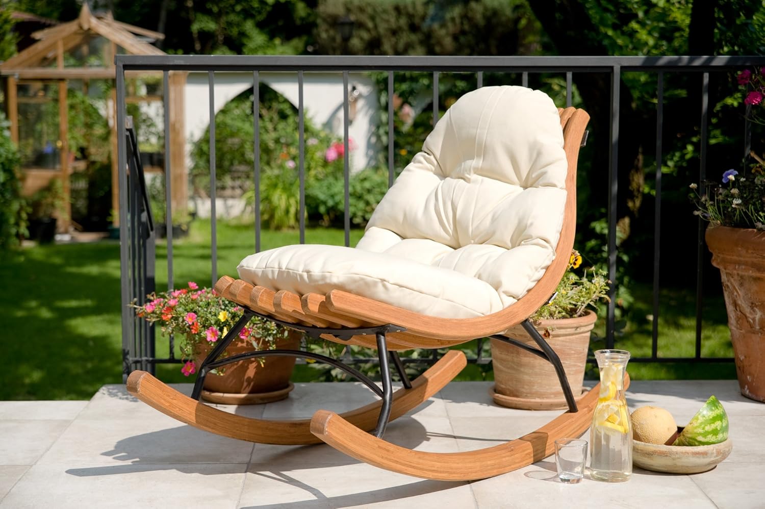 G&C Meltemi – Schaukelliege für Innen und Aussen: Amazon.de: Garten
