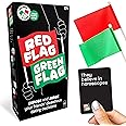 Amazon.com: Lucky Egg - Fun Red Flag Green Flag Party Game - to Judge ...
