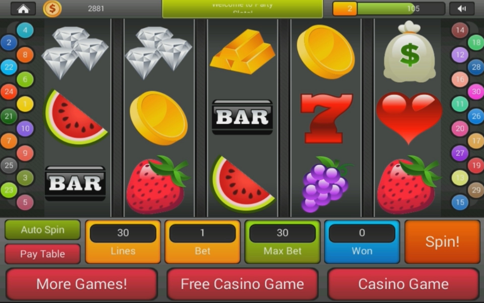 Casino Classic - Slots con Juegos gran ventaja, máquinas tragamonedas de Las Vegas, Spin & Win ...