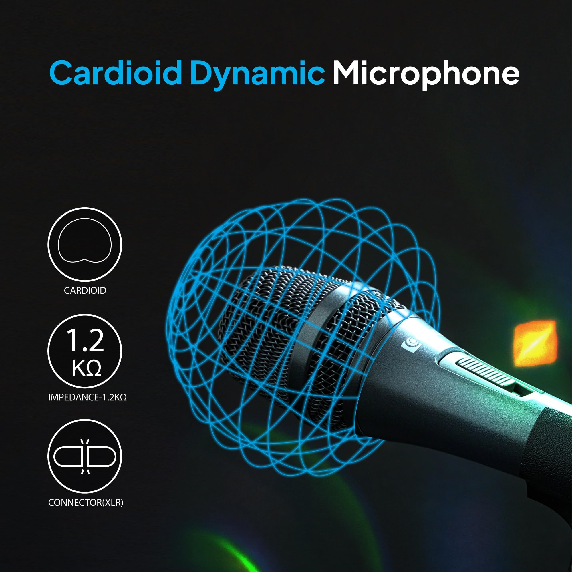 Mua CAROL AC-910S XLR Wired Vocal Microphone – Dynamic Cardioid Mic ...