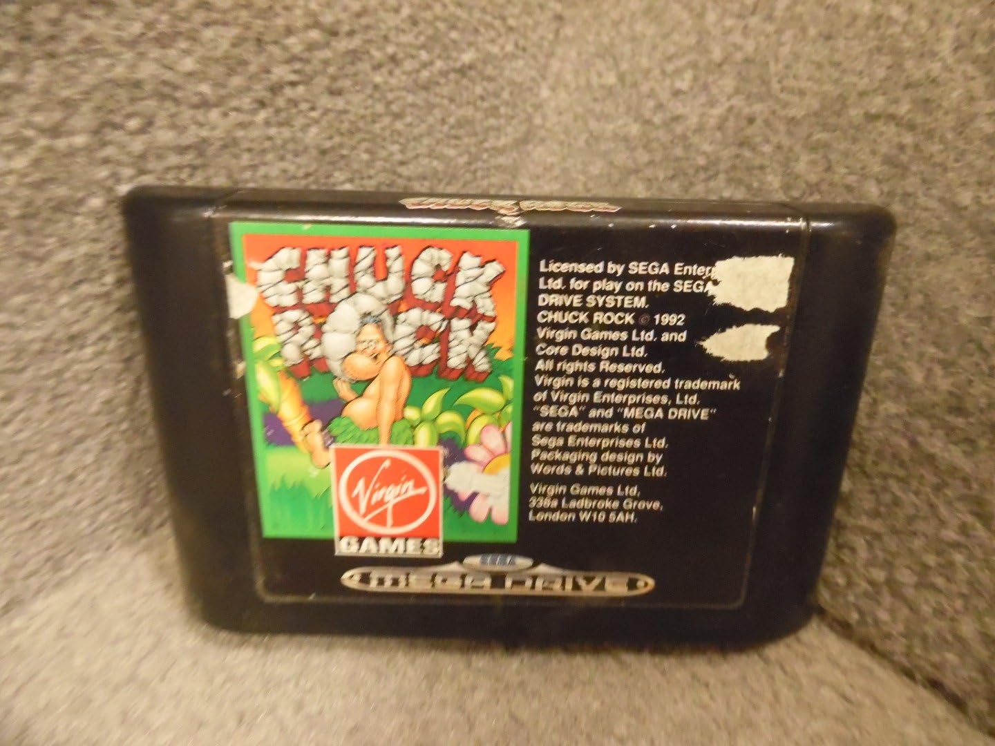 Chuck Rock (Mega Drive): Amazon.co.uk: PC & Video Games