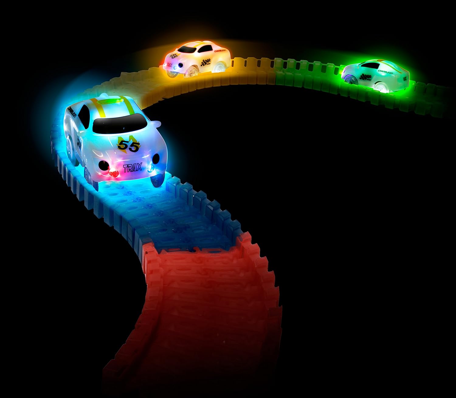 Mindscope Twister Tracker 12′ Feet LED Tracks Chameleon Colour Changing ...