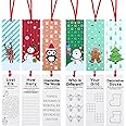 Amazon.com : Outus 60 Pieces Christmas Bookmarks Character Holiday ...