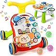 Amazon.com : TOY Life 3 in 1 Baby Push Walker and Activity Center, Sit ...
