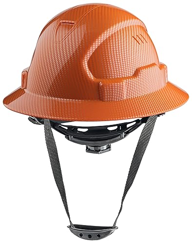 Full Brim Hard Hats Construction OSHA Approved Vented Safety Helmet ...