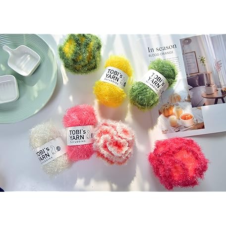 Mua TOBI'S YARN 10 Color Brush Printing Brushing Thread Set Per Piece 1 ...