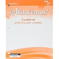 Amazon.com: ¡Avancemos!: Cuaderno: Practica por niveles (Student ...