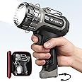FORTO Compact Rechargeable Spotlight with Adjustable Focus, Handheld ...