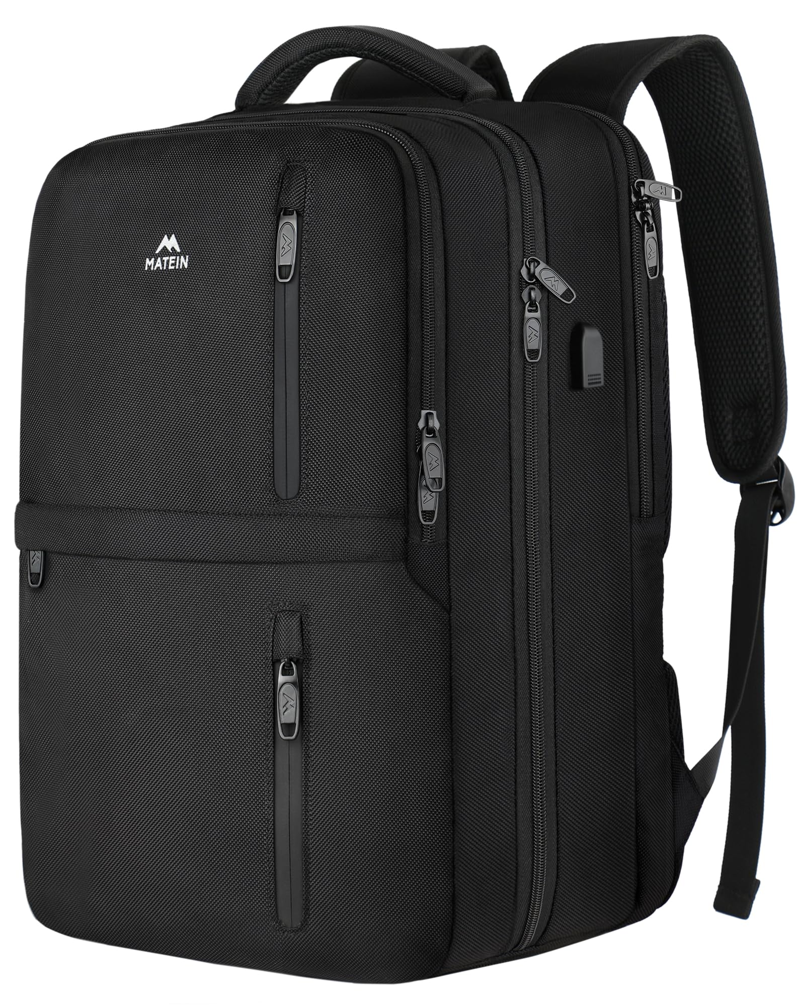 MATEIN Extra Large Carry on Backpack, TSA Friendly 18.4 Inch Travel ...