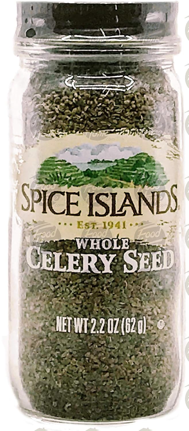 Amazon.com : Spice Islands whole celery seed, 2.2-ounce glass jar (pack ...