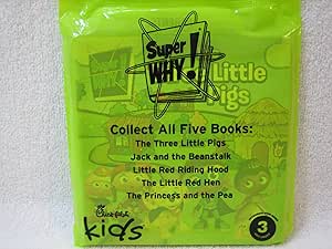 Amazon.com: Chick-fil-A Super Why! Book - The Three Little Pigs - Kids ...