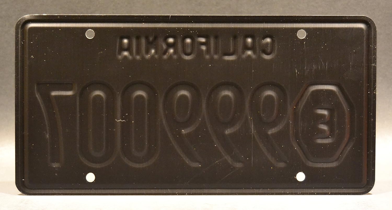 Celebrity Machines Emergency TV Show | E999007 | Metal Stamped License ...