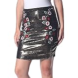 GUESS Womens Tamie Ruched Pull On Pencil Skirt Black XS at Amazon Women ...