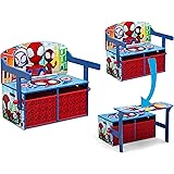 Amazon.com: Delta Children MySize Kids Convertible Activity Bench, Grey ...