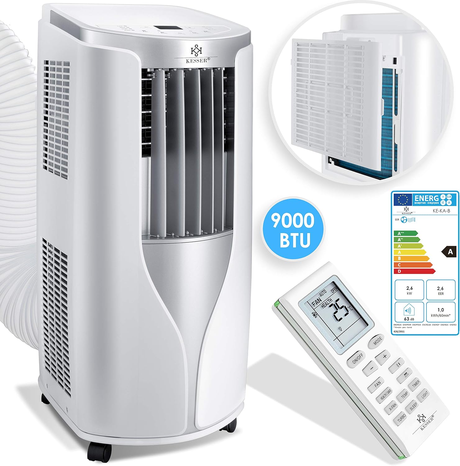 Kesser 4in1 Mobile Klimaanlage Test