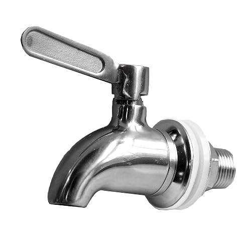 Stainless Steel Beverage Dispenser Spigot - Replacement Faucet for ...
