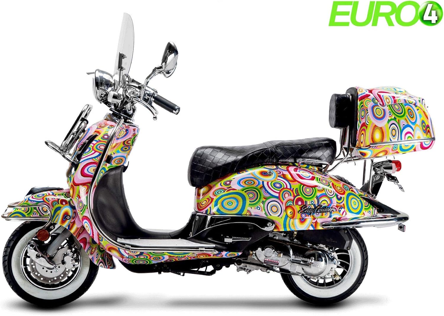 Retro Scooter Scooter Scooter Moped Retro Scooter 50 cc – 25 km/h Easyc ...