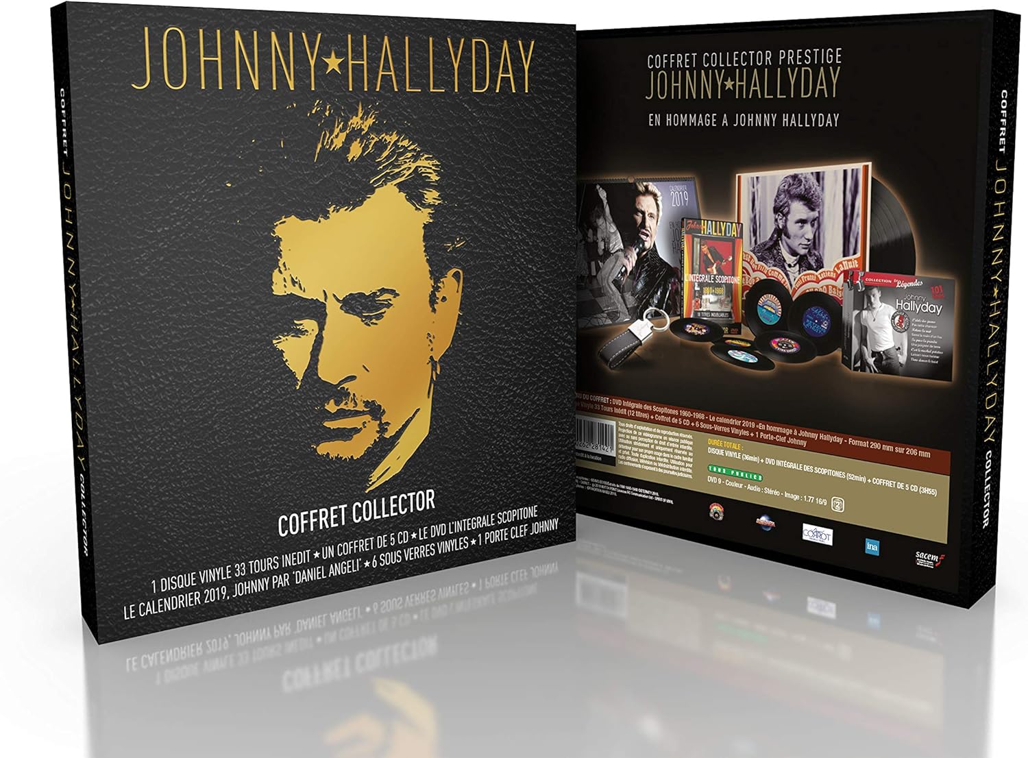 Coffret Johnny hallyday: Amazon.fr: Hallyday, Johnny, Hallyday, Johnny ...