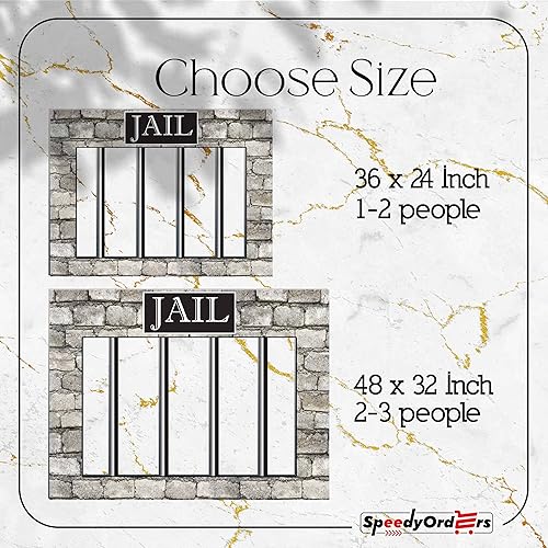 Gangster Jail Photo Booth Party
