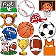 Amazon.com: 12 Pieces Sports Locker Magnets Stickers Sports Fridge ...