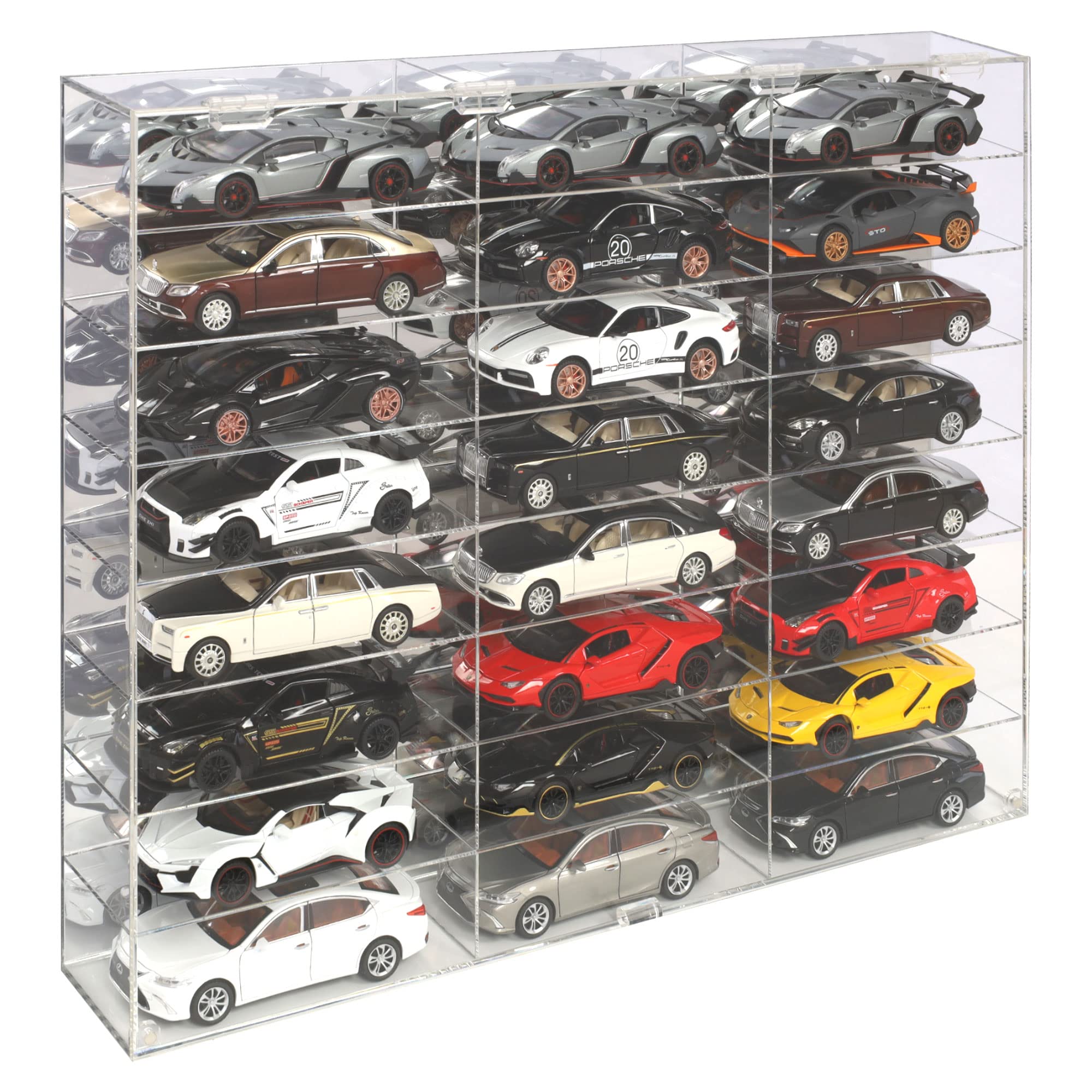 Mua Hot Clear Acrylic Display Case for 1:24 scale Diecast Toy Model ...