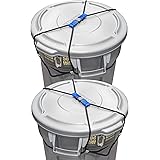 Encased Trash Can Lock for Animals/Raccoons, Bungee Cord Heavy Duty ...