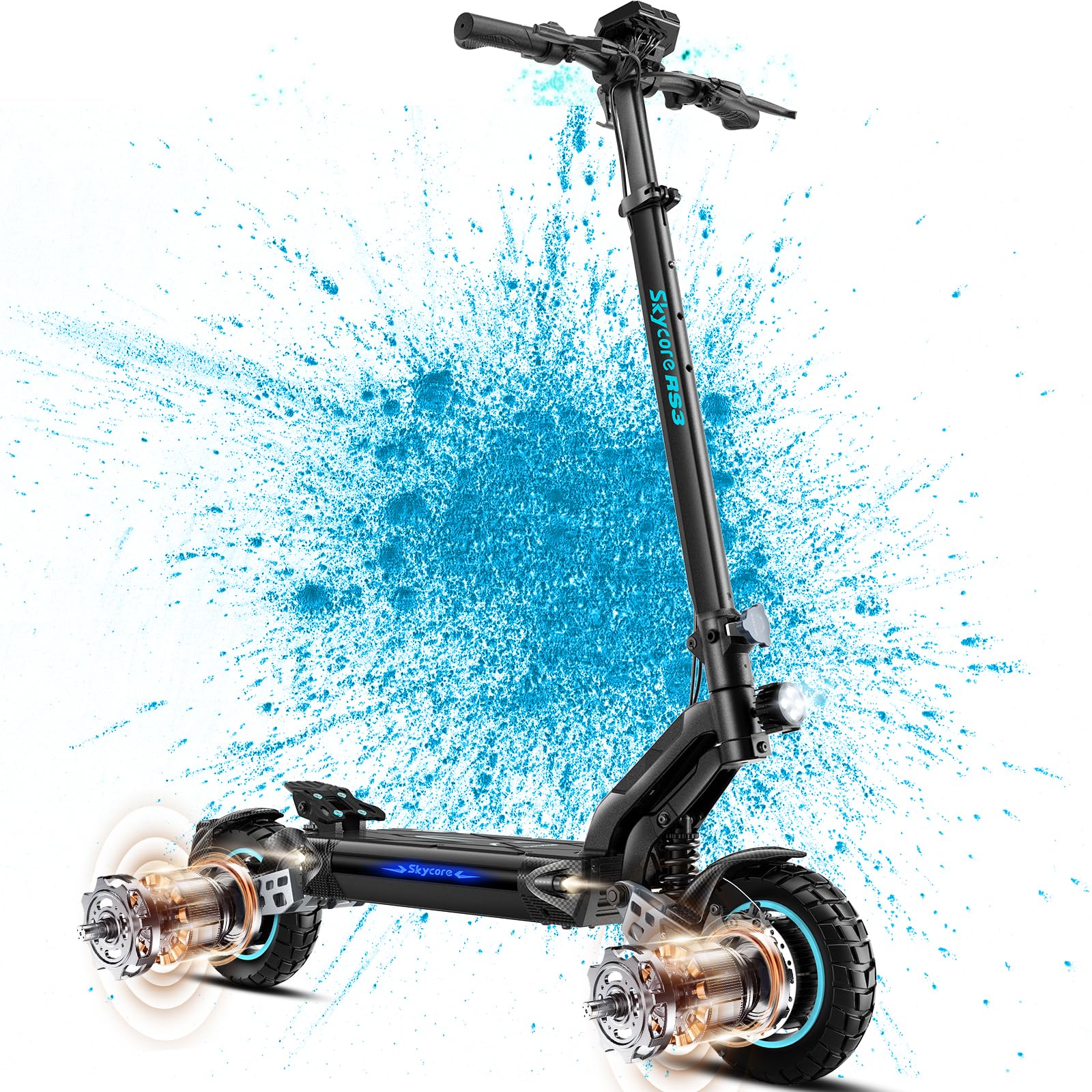 Skycore RS3 Electric Scooter Adults - Max 40 MPH, 3200W Dual Motors ...