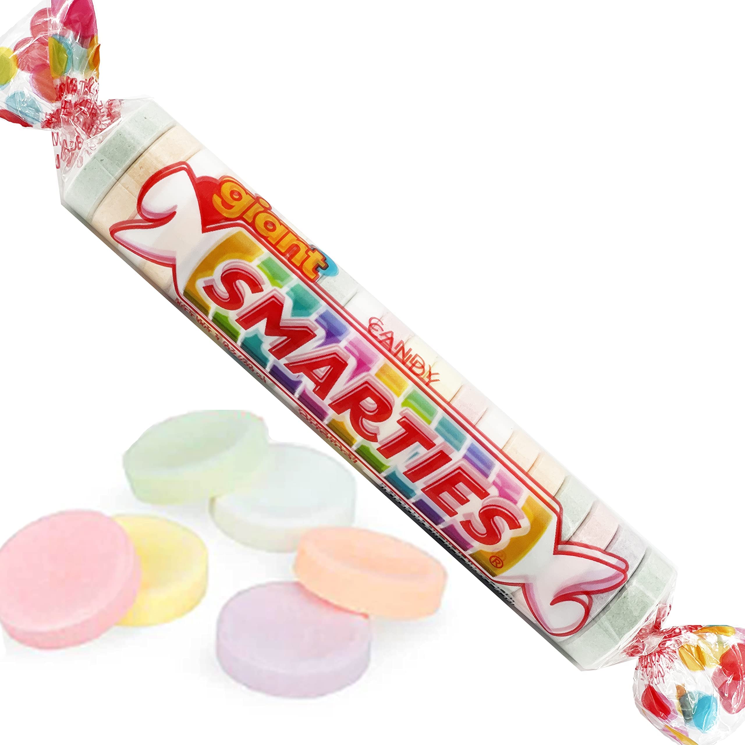 Mua Fruidles Giant Smarties Hard Candy Roll, Assorted Flavors ...