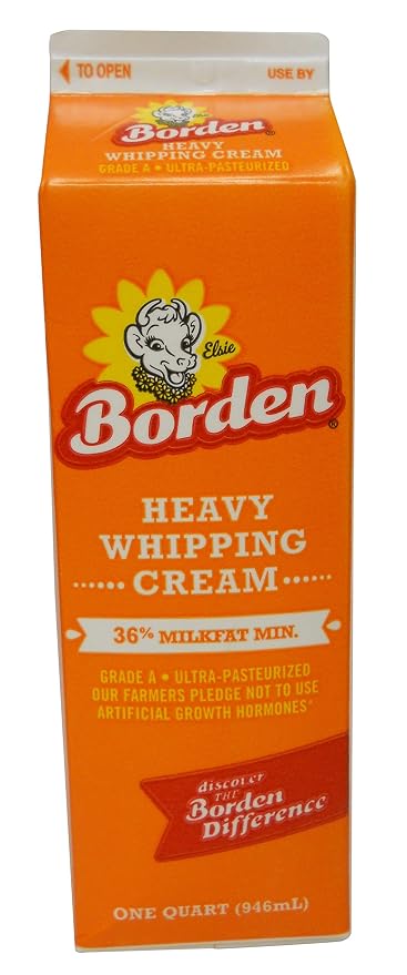 Borden Whipping Cream UHT, 32 oz: Amazon.com: Grocery & Gourmet Food