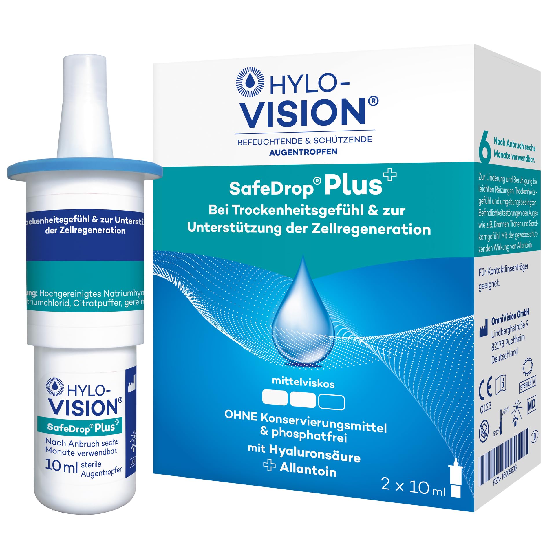Mua Hylo-Vision SafeDrop Plus Eye Drops - For Dry and Irritated Eyes ...
