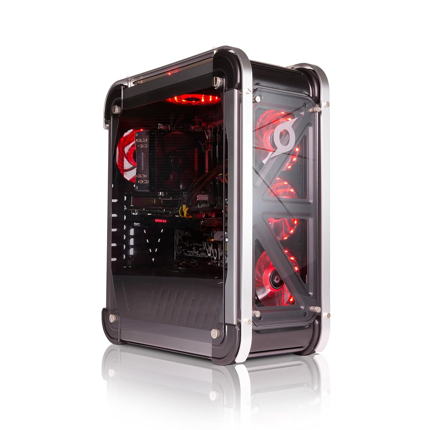 StormForce Lux Gaming PC - (Grey) (Intel Core i7-7700 Processor, 16 GB ...