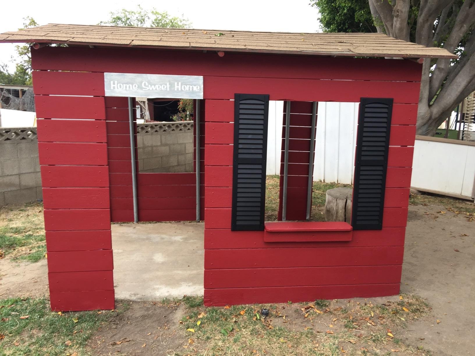 $9/mo - Finance Louvered Shed Shutter or Playhouse Shutter Black 9" X ...
