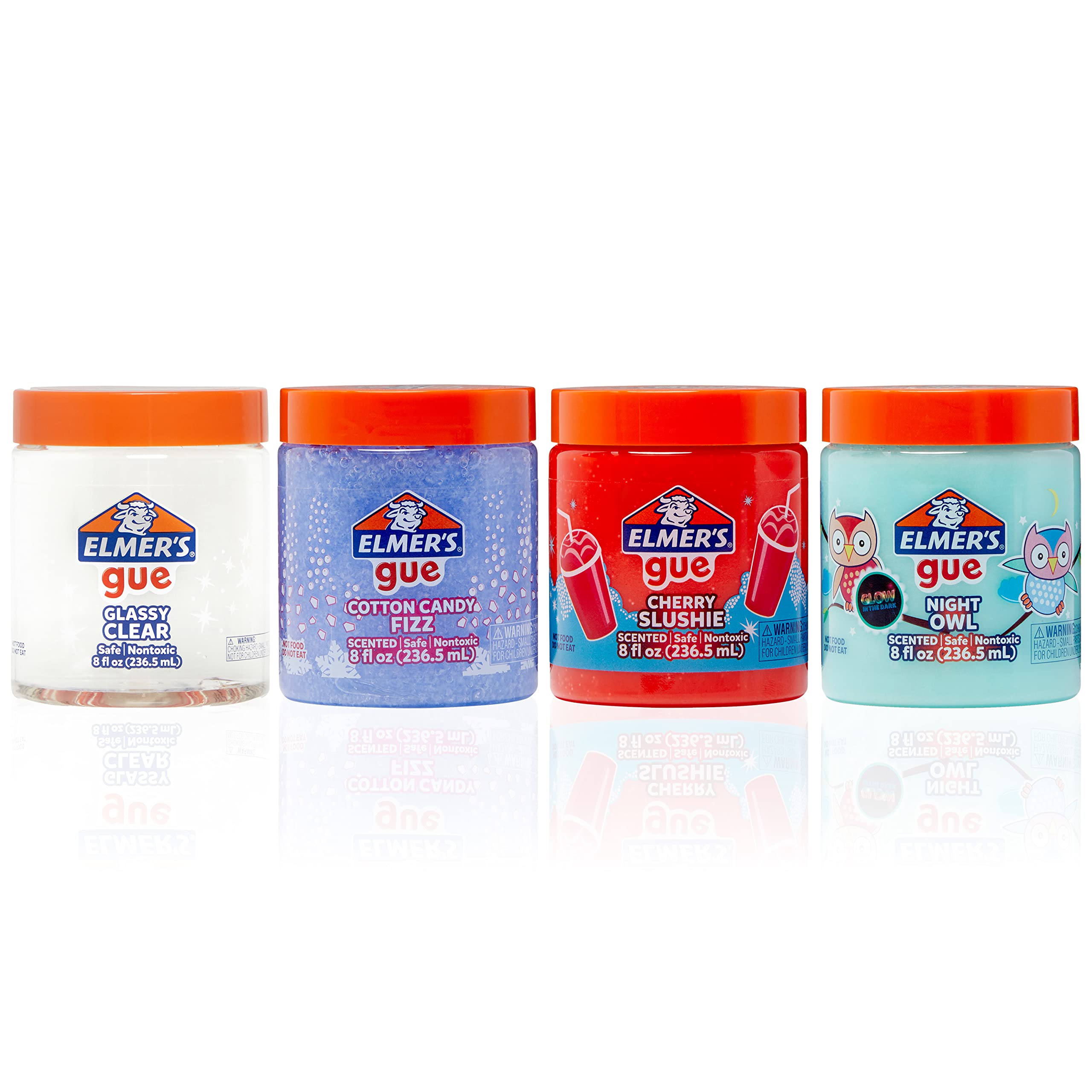 Mua Elmer's Gue Premade Slime, Variety Pack, Includes Clear Slime, Glow ...