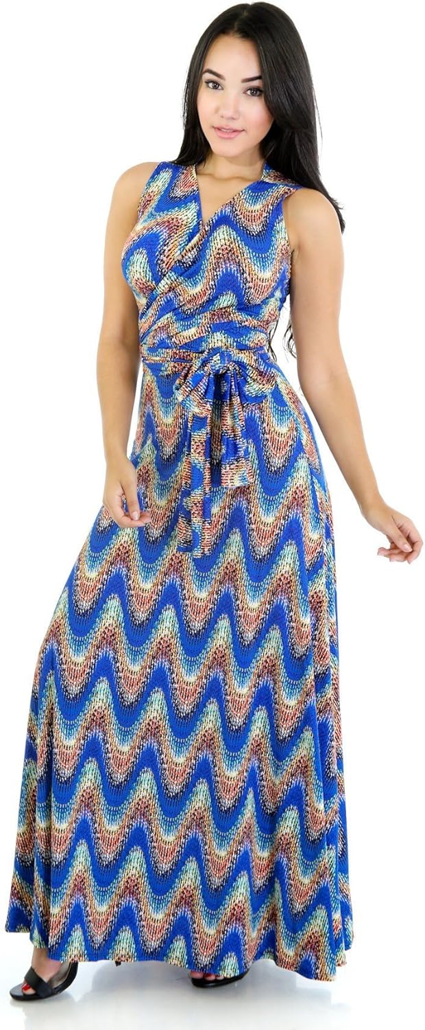 GITI ONLINE Zigzag Mix Dress at Amazon Women’s Clothing store