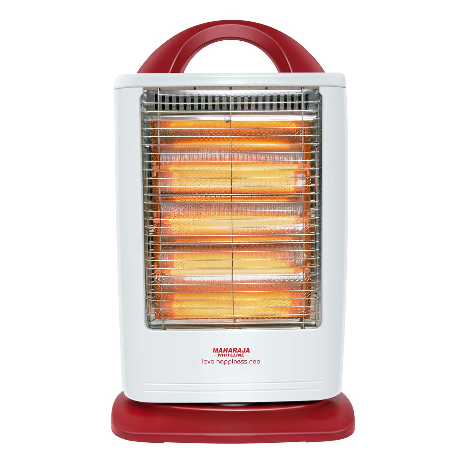 Maharaja Whiteline Lava Neo 1200-Watt Halogen Heater (White and Red) Rs ...