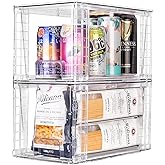 Amazon.com - Zero Zoo 2Pack Large Stackable Kitchen Storage Drawers ...