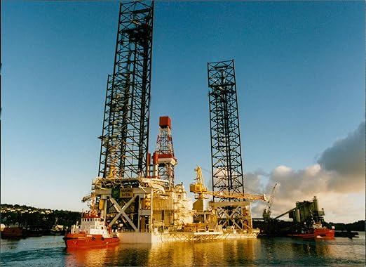 Amazon.com: Vintage photo of British Petroleum: BP exploration ...
