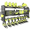Amazon.com: KAFAHOM Power Tool Organizer，Large 8 Drill Holder Wall ...