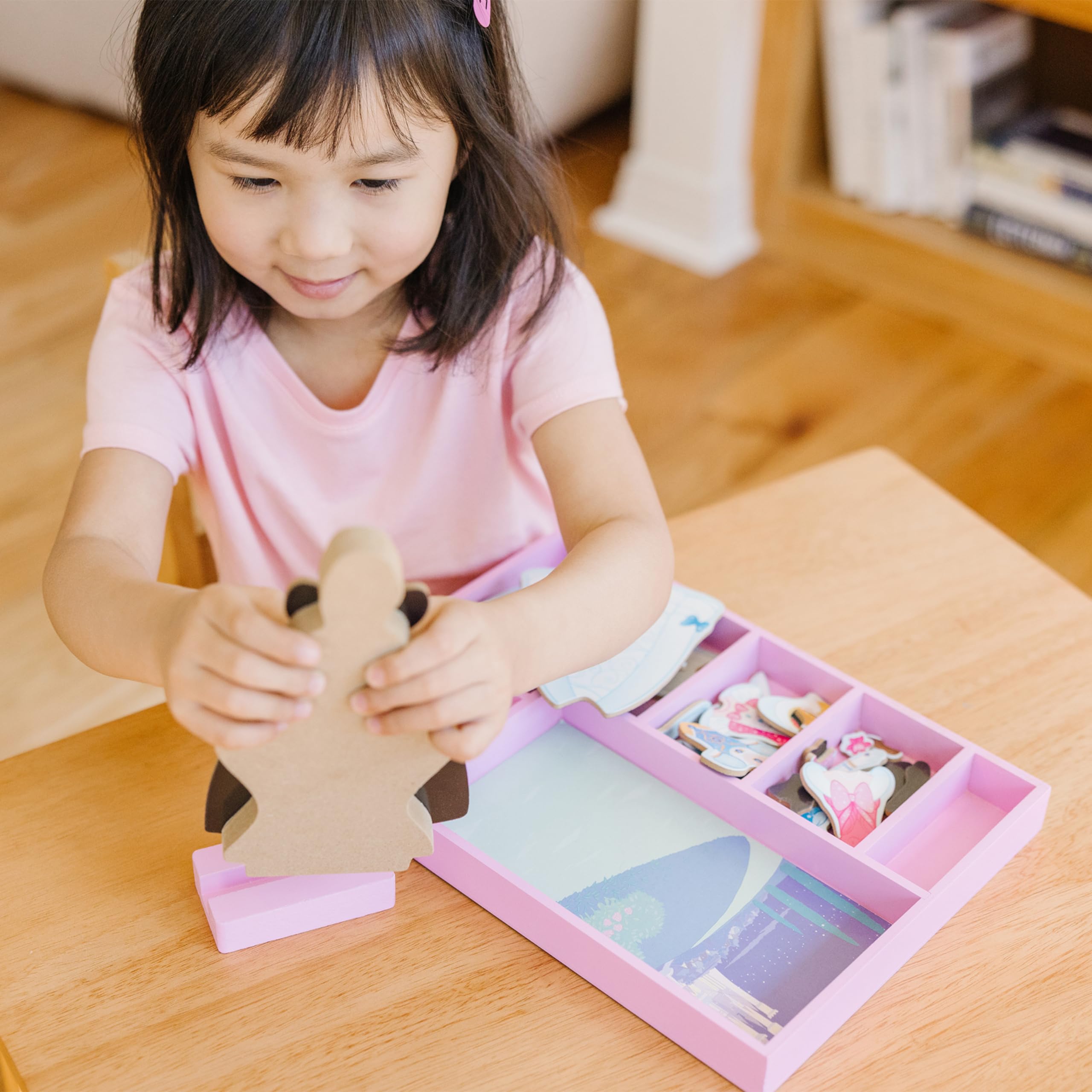 Mua Melissa & Doug Disney Cinderella Magnetic Dress-Up Wooden Doll ...