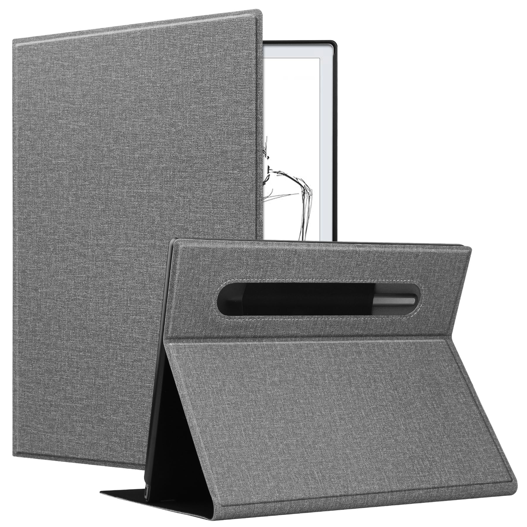 KuRoKo Case for Remarkable 2 Tablet Case, Slim Lightweight Stand Hard ...