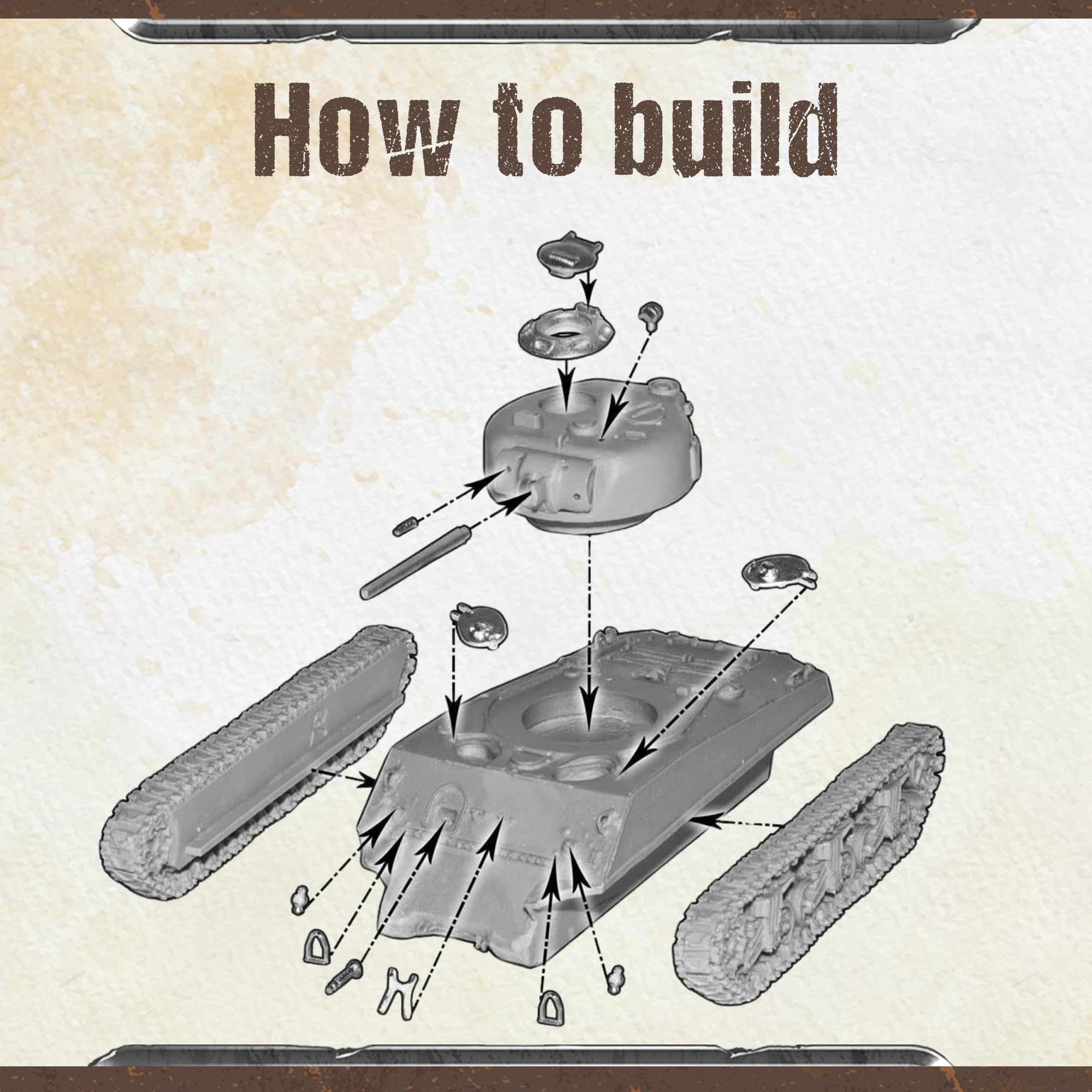 Mua Wargames Delivered Bolt Action Tank War -M4 Sherman Tank (75 ...