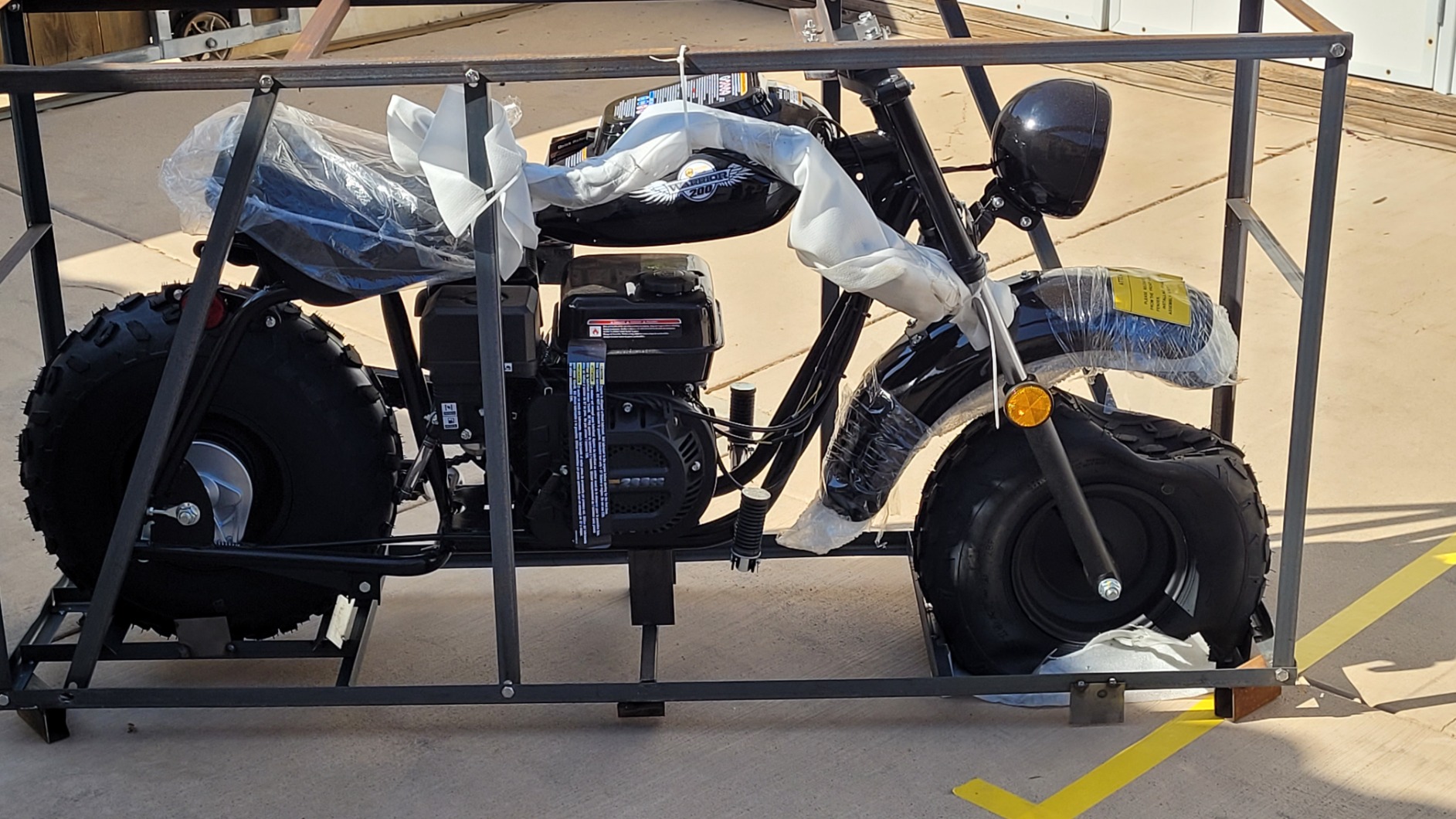 $35/mo - Finance Massimo Motor Warrior200 196CC Engine Super Size Mini ...