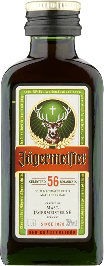 Jagermeister Miniature Set 2cl (Case of 24): Amazon.es: Alimentación y ...
