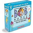 Bob Books - First Stories Box Set | Decodable Phonics Books, Ages 4 and ...